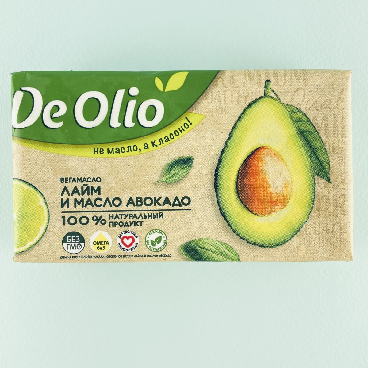 Масло сливочное Лайм-Авокадо, De Olio - B12 VEGAN SHOP
